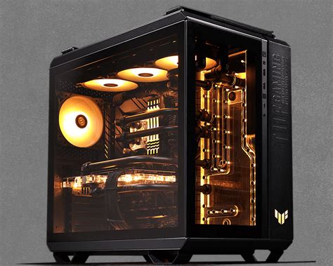 Asus Tuf Gaming Gt502 Tempered Glass White Gamin Kasa