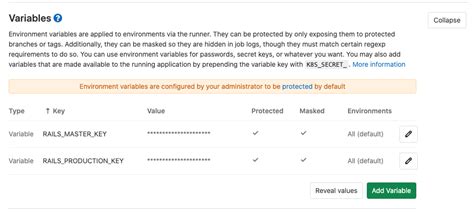 Using Rails Credentials Within Gitlab CI GitLab CI CD GitLab Forum