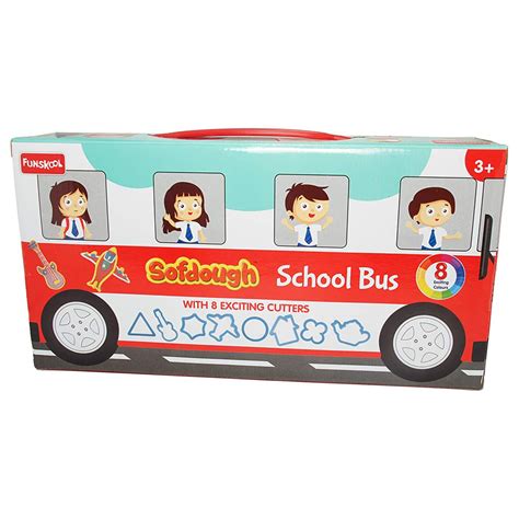 Funskool Sofdough School Bus Jomlaae