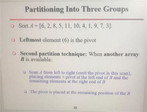 Solved 2 Partitioning Methodsthe Second And Third