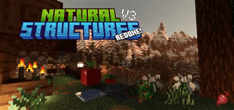 Natural Structures Redone Minecraft Addon