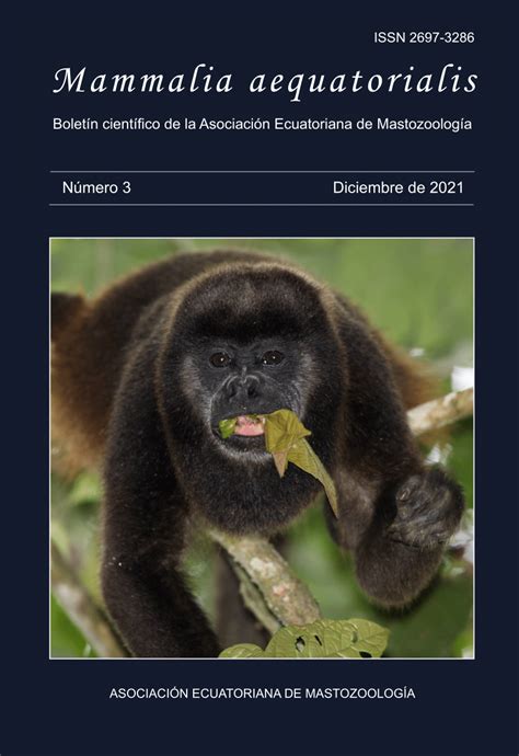 Pdf Primates Del Ecuador Aportes Al Conocimiento De Su Diversidad Distribución Y
