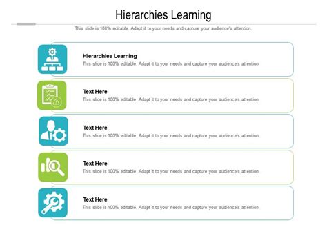 Hierarchies Learning Ppt Powerpoint Presentation Infographic Template