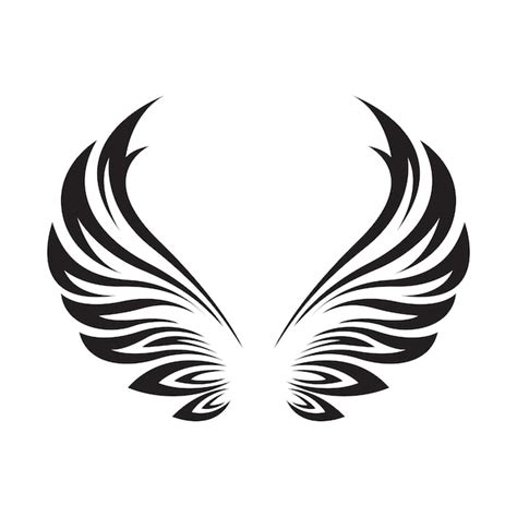 Premium Vector Wings Of An Eagle Or A Phoenix Vector Illustration