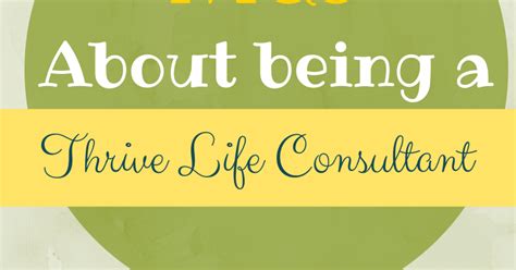 Thrive Life Consultant 14 Frequently Asked Questions About Becoming A