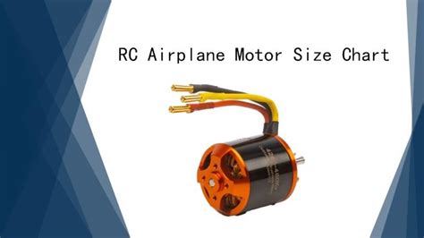 Rc Airplane Motor Size Chart Rc Finder