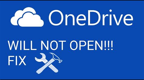 OneDrive Won T Open Start Or Install FIX For Windows YouTube