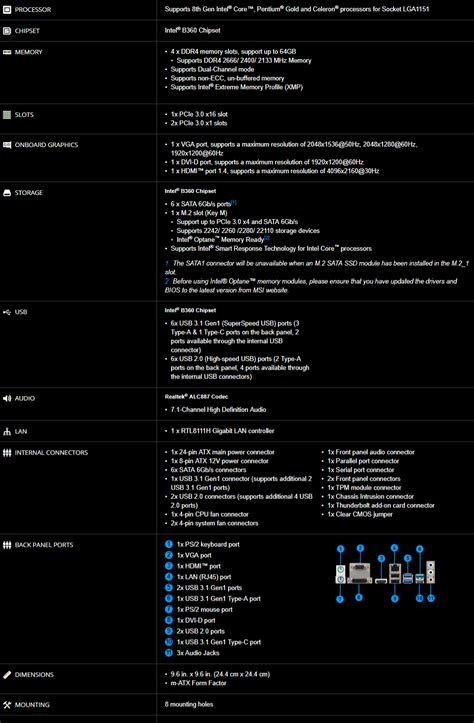 Msi B M Pro Vdh Lga Ddr Intel B Sata Gb S Micro Atx Intel Motherboard B