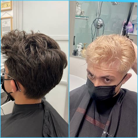 Men Bleached Hair Bleached Hair Hair Bleach