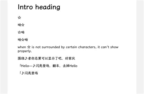 Some Characters Such As And Rendering As Issue 2890