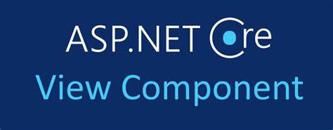 View Component In Aspnet Core