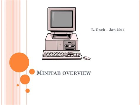 Ppt Minitab Overview Powerpoint Presentation Free Download Id9133048