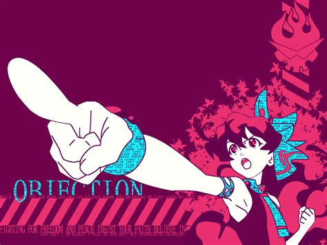 Illustration Cartoon Tengen Toppa Gurren Lagann Font Hd Wallpaper