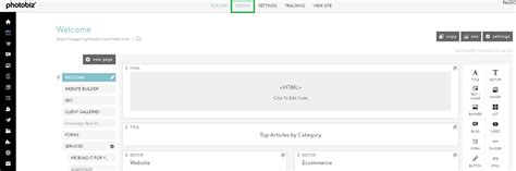 How To Hide Social Media Icons PhotoBiz Knowledge Base