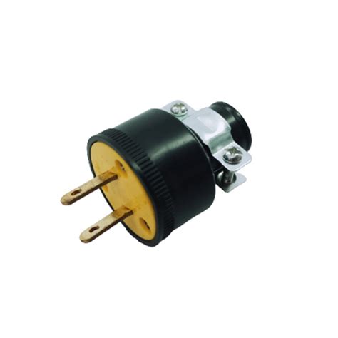 Haloshi ปลั๊ก ปลั๊กยางตัวผู้ เมีย 2 ขา ขาแบน 15a 220v Shopee Thailand