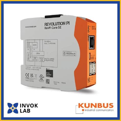 Jual Promo Kunbus Revolution Pi Revpi Core Se Powered By Raspberry Pi Compute Module 4s Shopee