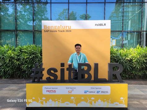 Shravan N On Linkedin Sapcommunity Sitblr