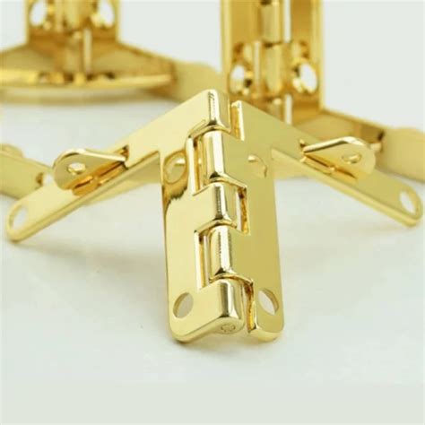 Drawer Hinges Box Hinge T Hinge Compass Hinge Gold Metal Jewelry Box Hinge For Wooden Box