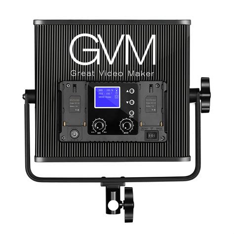 GVM 50RS RGB LED Light Panel Video Lighting Kit 2 Light Kit GVM