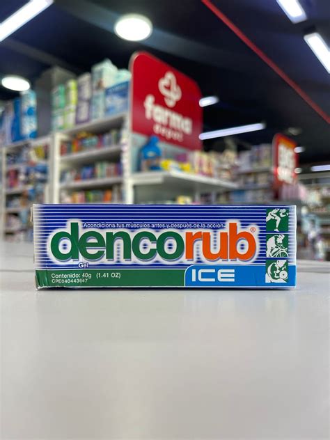 Dencorub Ice 40 Gr Ponce Farma Depot