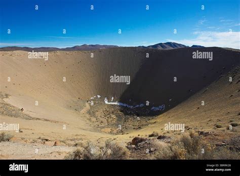 The Seden Crater In The Northeast Corner Of The Nevada Test Site