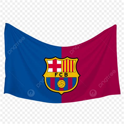 바르셀로나 축구 클럽 프로토 타입의 국기 모형 깃발 견본 Png 일러스트 및 Psd 이미지 무료 다운로드 Pngtree