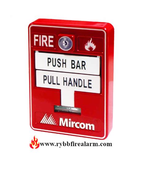 MIRCOM MS ADU INTELLIGENT ADDRESSABLE PULL STATION RYBB Fire Alarm Parts Service Repairs