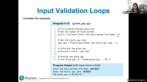 Ch406 Input Validation Loops Youtube