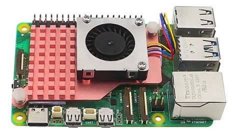 Ventilador Oficial Cooli Para Raspberry Pi 5 Active Cooler Meses Sin