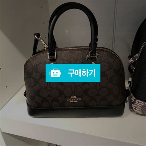 Coach 코치 여성 크로스그레인 미니 시에라 사첼백 F58295 184 800원 황금나무님의 스토어 [디비디비]
