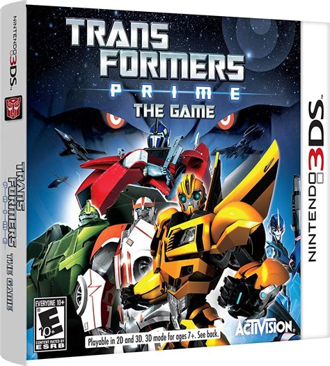Transformers Prime The Game Nintendo 3ds Transformers Prime