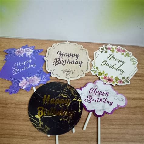 Contoh Tulisan Happy Birthday Koleksi Gambar