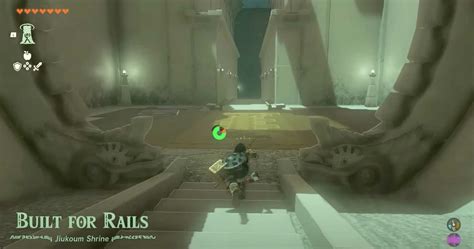 Complete Built For Rails Puzzzle In Jiukoum Shrine Location Zelda