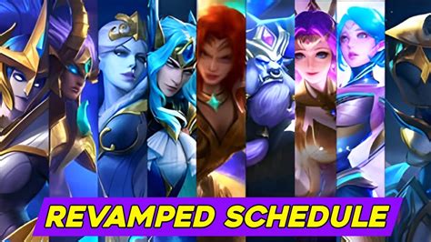 ALL ZODIAC SKINS REVAMPED SCHEDULE MOBILE LEGENDS YouTube