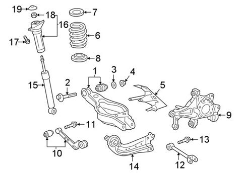 Toyota Rav4 Rear Suspension Diagram
