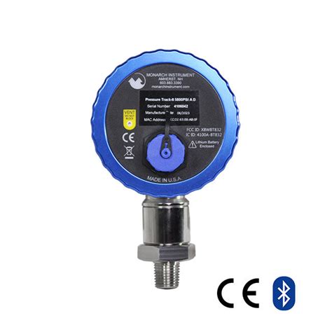 Track It™ Pressure Temp Vacuum Temp Data Logger With Lcd Monarch Instrument