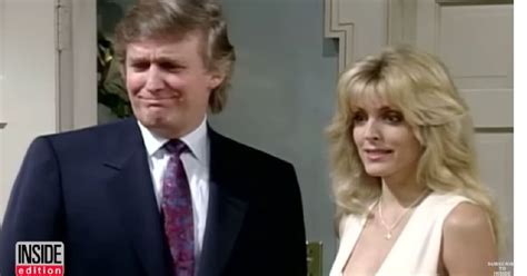 Donald Trumps Ex Wife Marla Maples Made A Bizarre Remark About Melania