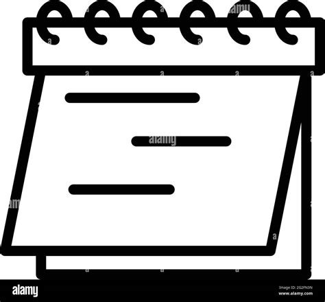 event planner icon outline event planner vector icon for web design