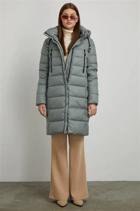 Удлиненная куртка с капюшоном Snowqueen Collection 670780003 цены в Москве купить одежду