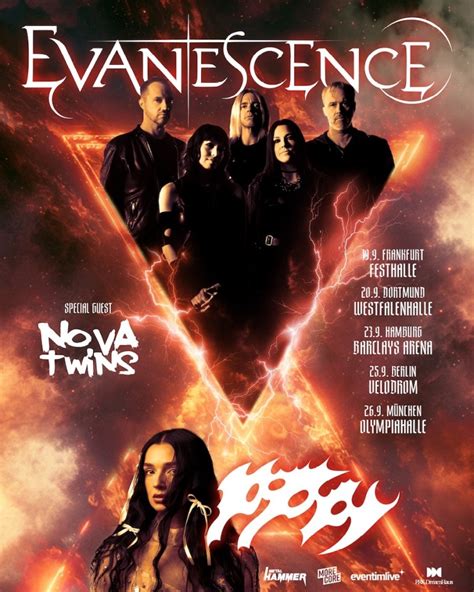 Evanescence Announce European Tour Dates Markus Heavy Music Blog