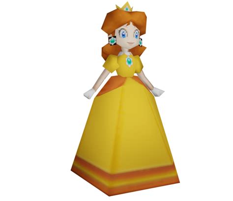 Ds Dsi Mario Party Ds Princess Daisy The Models Resource