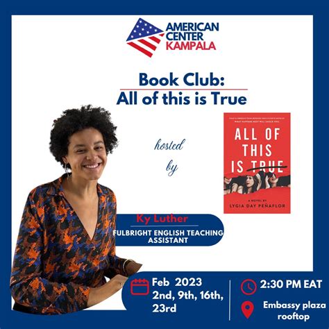 U S Mission Uganda On Twitter Join The AmericanCenterKampala Book