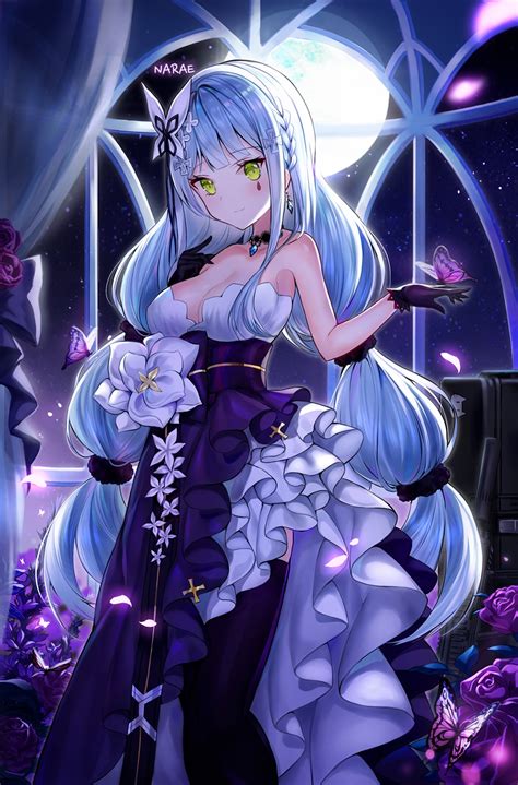 Vertical Anime Girls 2d Artwork Portrait Display Digital Art