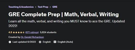 Best Gre Preparation Courses To Improve Your Test Scores Denofgeek