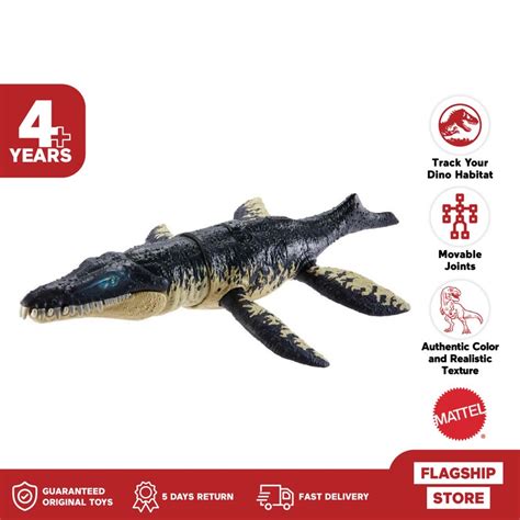 Jual Jurassic World Dino Trackers Kronosaurus Mainan Action Figure
