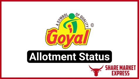 Goyal Salt Ipo Allotment Status Check Online Link