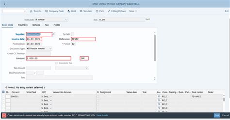 How To Activate Duplicate Check For Vendor Invoice And Credit Memo Gaurav Consulting