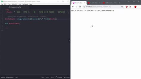Cómo Quitar Espacios En Blanco En Una Cadena Con Php