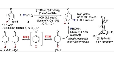Rhodium Catalyzed Asymmetric Addition To 4 Or 5 Carbonyl Cycloenones