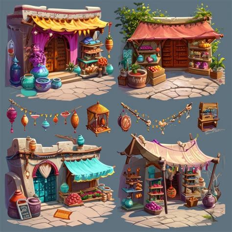 Premium Photo Indian Bazar